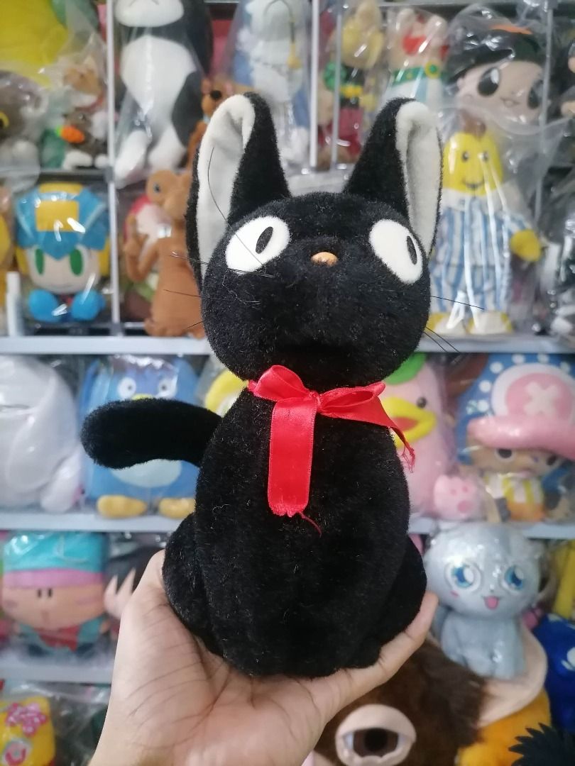 9-Inch Jiji Cat Kiki's Delivery Service Studio Ghibli Anime Plush Toy ...