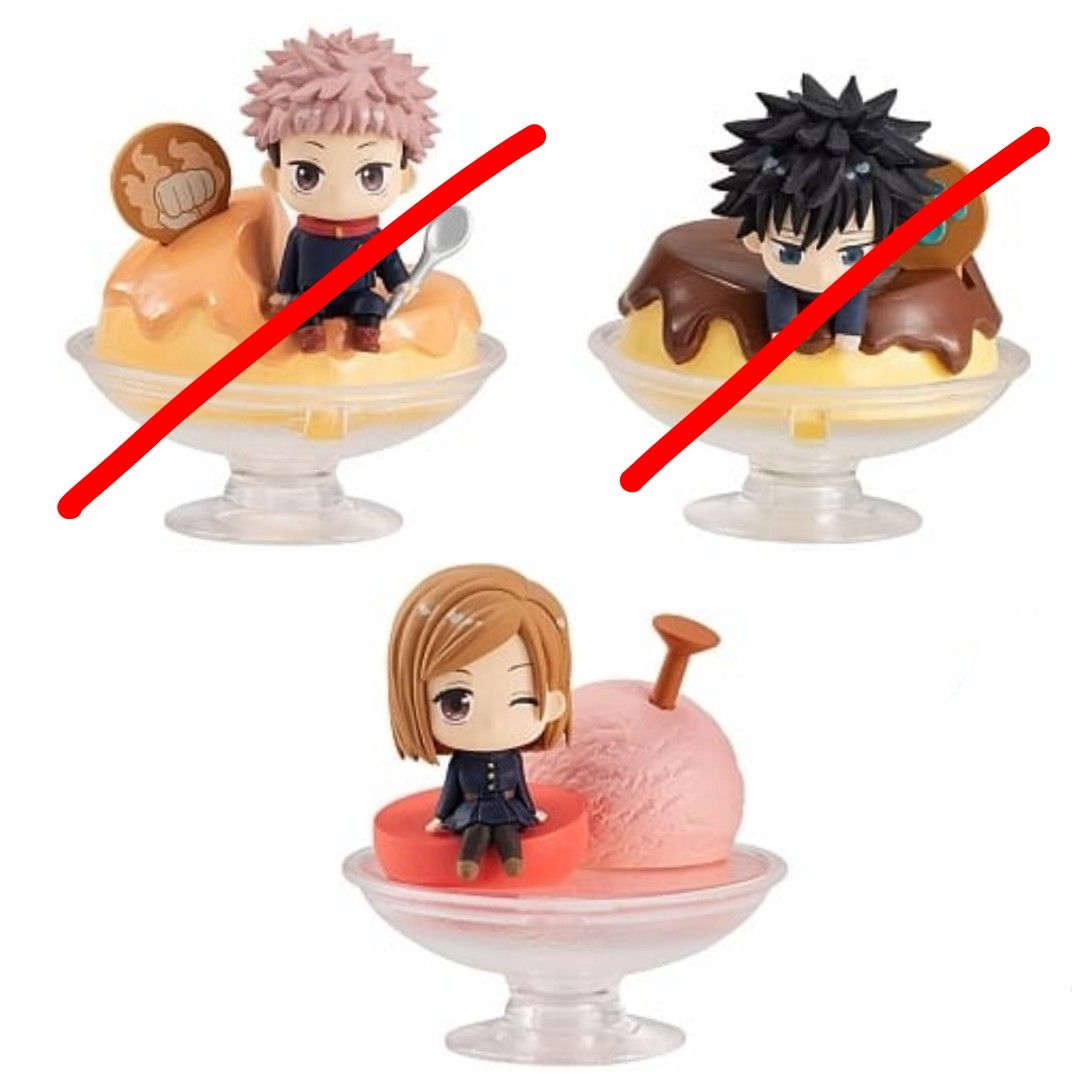 [Instock] JJK Jujutsu Kaisen Punitoppu Parfait mini figures (Yuji ...