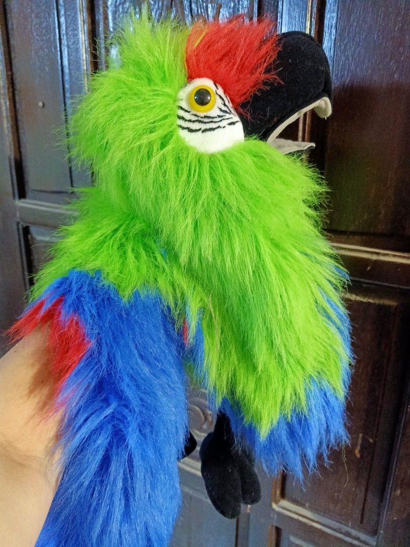 JUMBO SIZE REALISTIC PARROT HAND PUPPET on Carousell