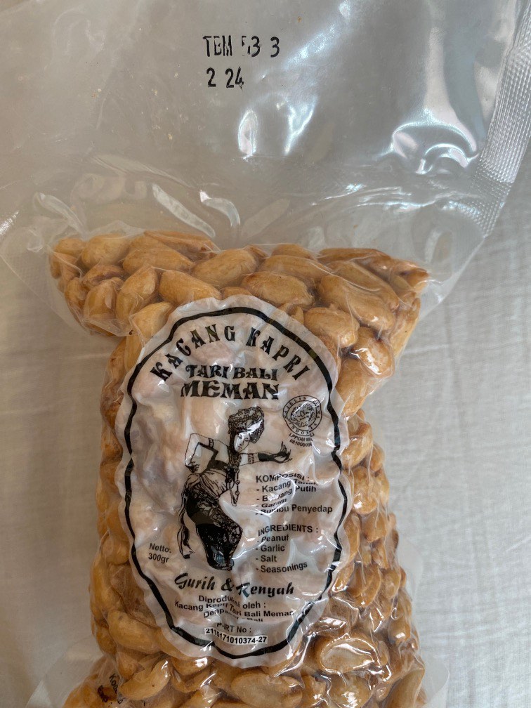 Kacang Bali- Bali Peanuts, Food & Drinks, Local Eats on Carousell