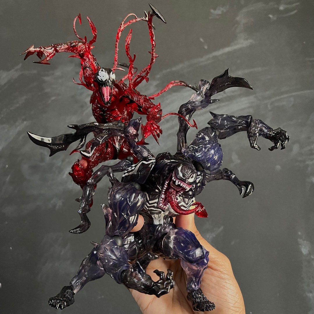 Kaiyodo Amazing Yamaguchi Revoltech EX Venom Invisible Color ver ...