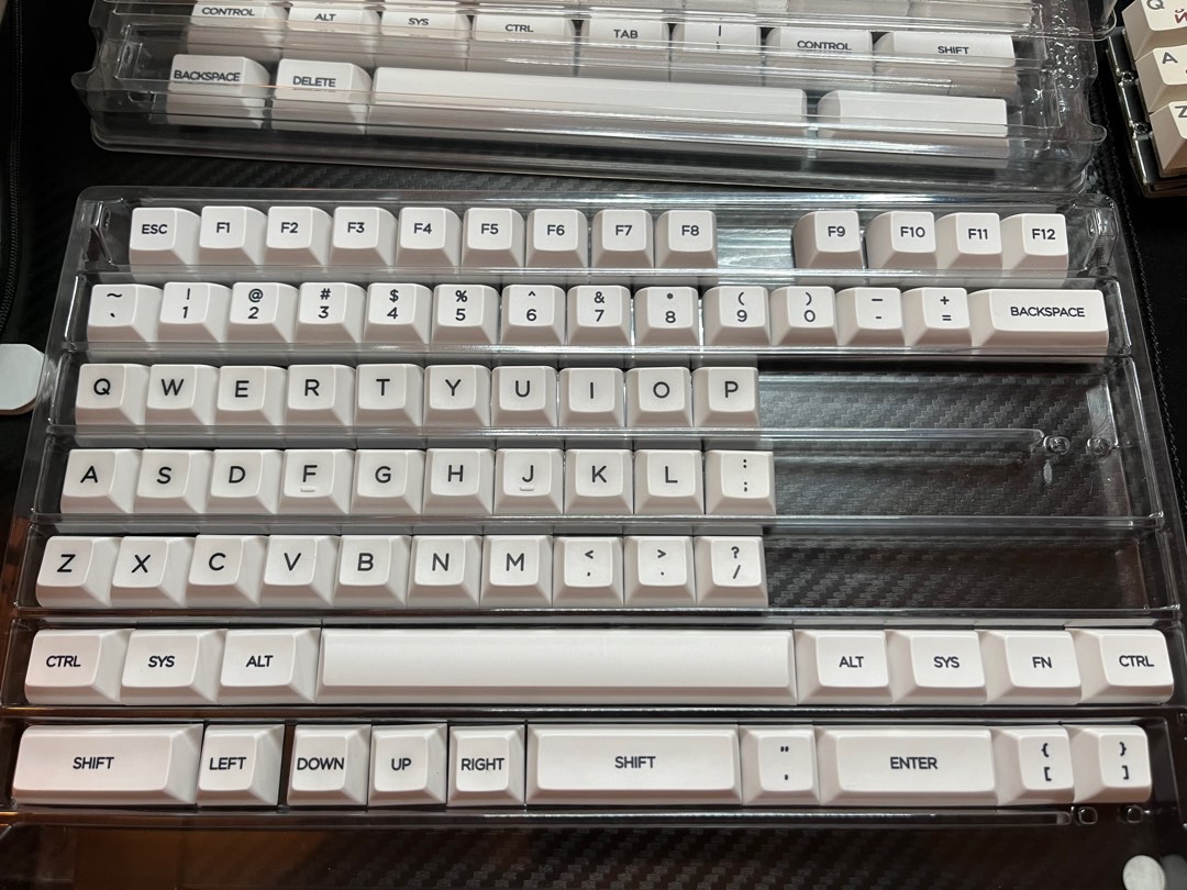 KAT Alpha PBT 147 keys Keycaps from KBDfans, Computers & Tech, Parts ...
