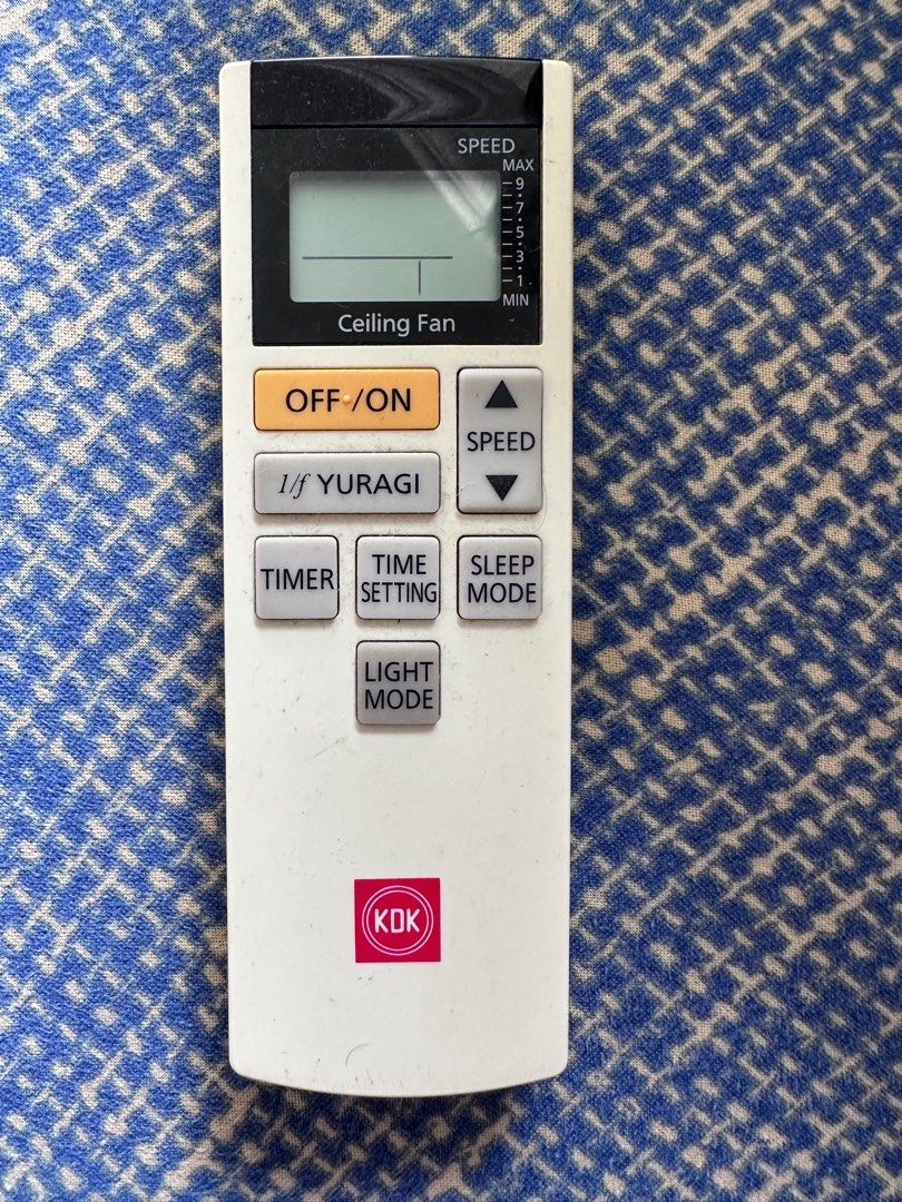 KDK FAN Remote, TV & Home Appliances, Other Home Appliances on Carousell