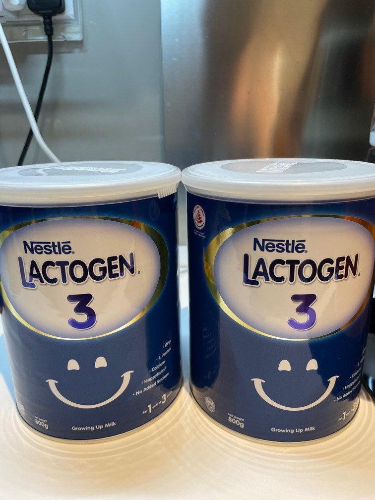 Lactogen 3 (800g x2), Babies & Kids, Nursing & Feeding, Breastfeeding ...