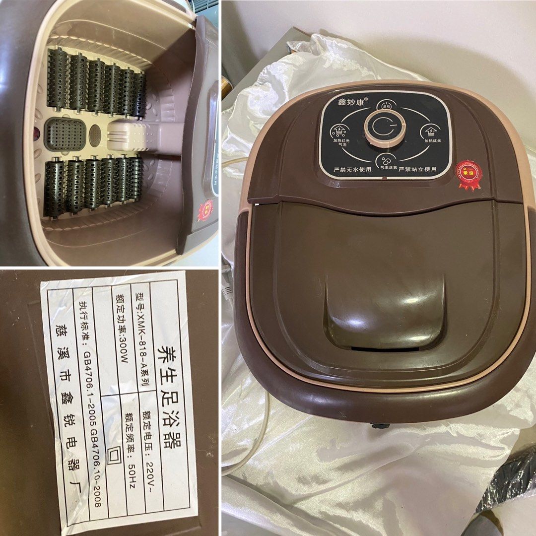 Leg spa, Health & Nutrition, Massage Devices on Carousell