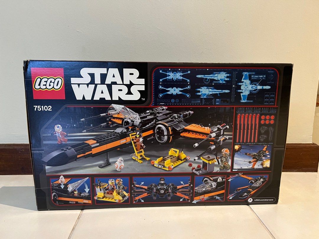 Lego 75102 Poe’s X-wing Fighter, Hobbies & Toys, Toys & Games on Carousell
