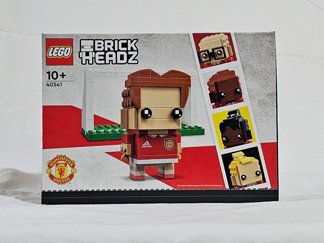 LEGO BrickHeadz Manchester United Go Brick Me 40541, Hobbies & Toys ...