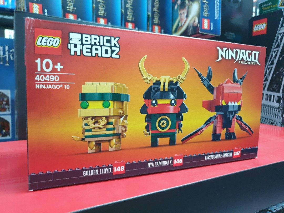 Lego Brickheadz Ninjago 10 40490, Hobbies & Toys, Toys & Games on Carousell