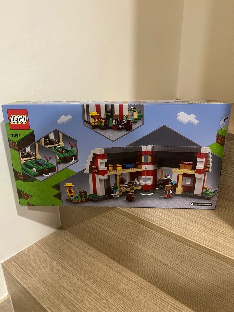 LEGO Minecraft The Red Barn (21187), Hobbies & Toys, Toys & Games on ...