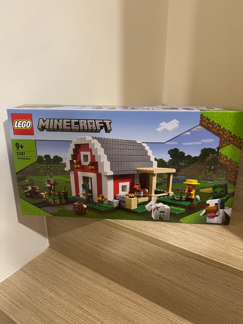 LEGO Minecraft The Red Barn (21187), Hobbies & Toys, Toys & Games on ...