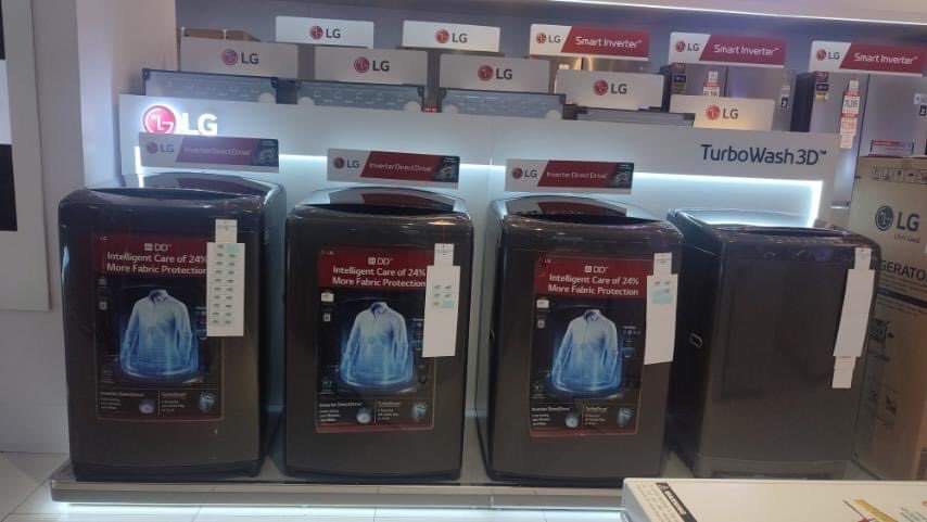 LG INVERTER TOP LOAD WASHING MACHINE, TV & Home Appliances, Washing ...