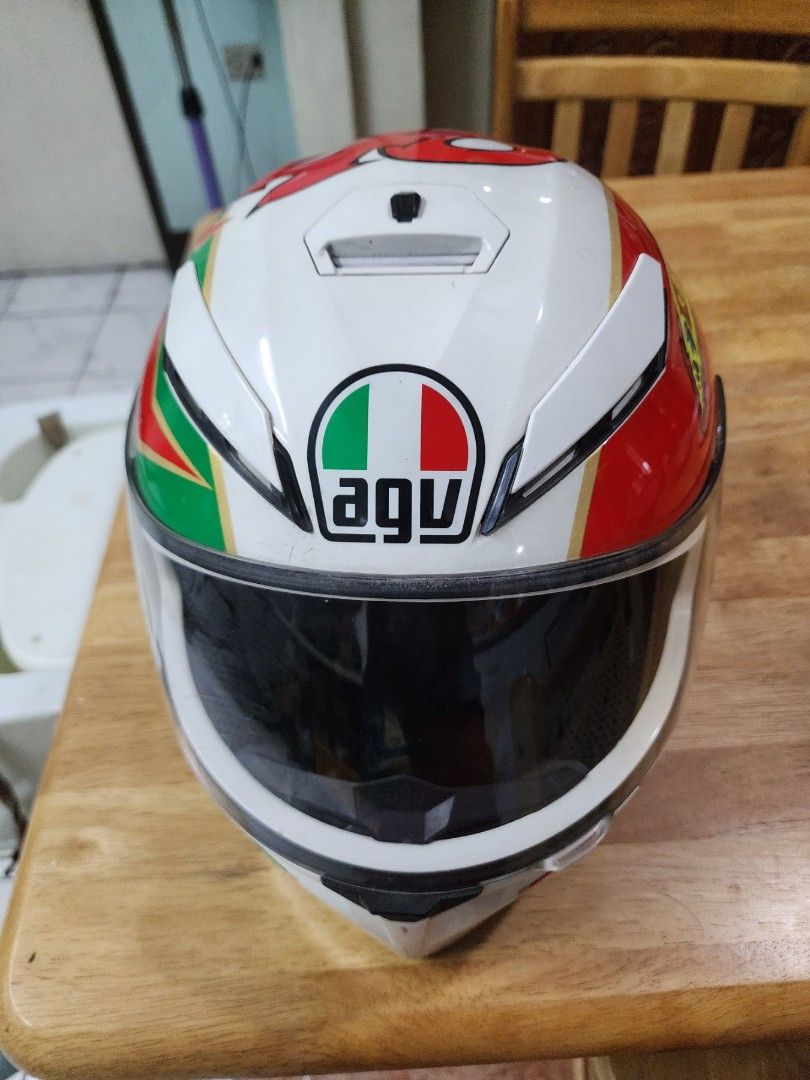limited edition K3SV emola AGV (sun and moon) ORIGINAL HELMET Size ...