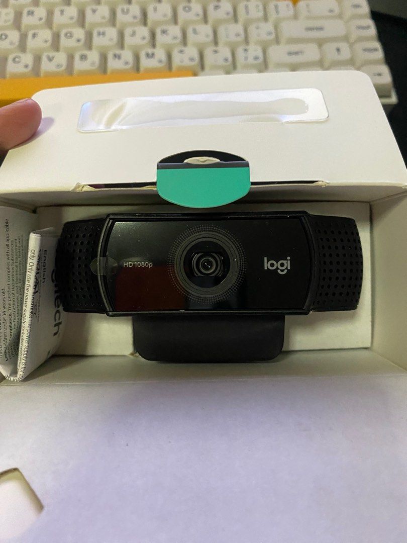 Logitech C922 Pro HD Webcam Computers Tech Parts Accessories Webcams On Carousell