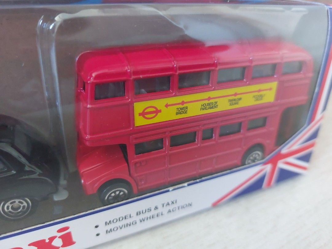 London bus taxi model, Hobbies & Toys, Toys & Games on Carousell