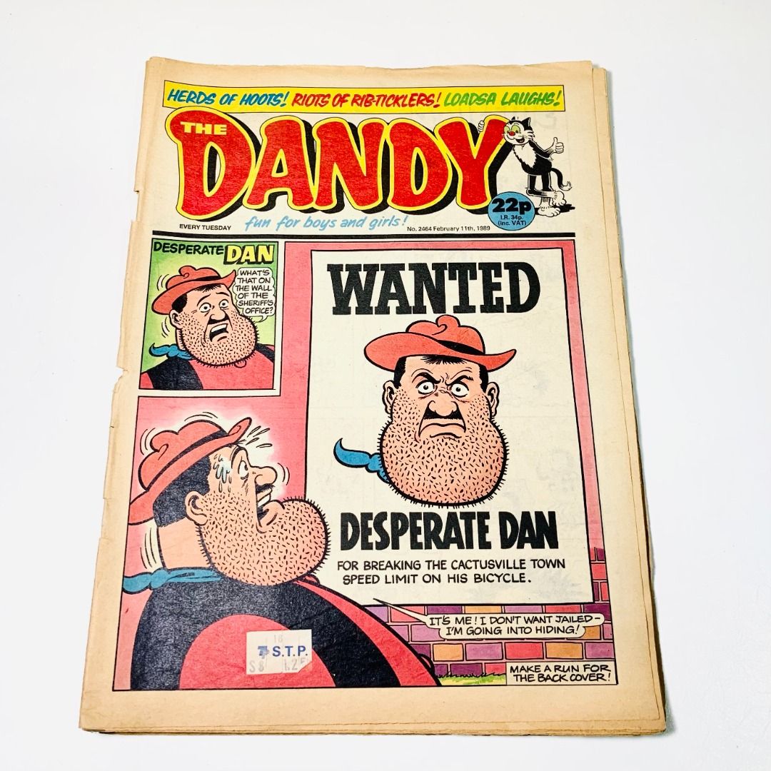 Lot of 17 Vintage The Dandy Comics (1989 issues), Hobbies & Toys, Books & Magazines, Comics ...