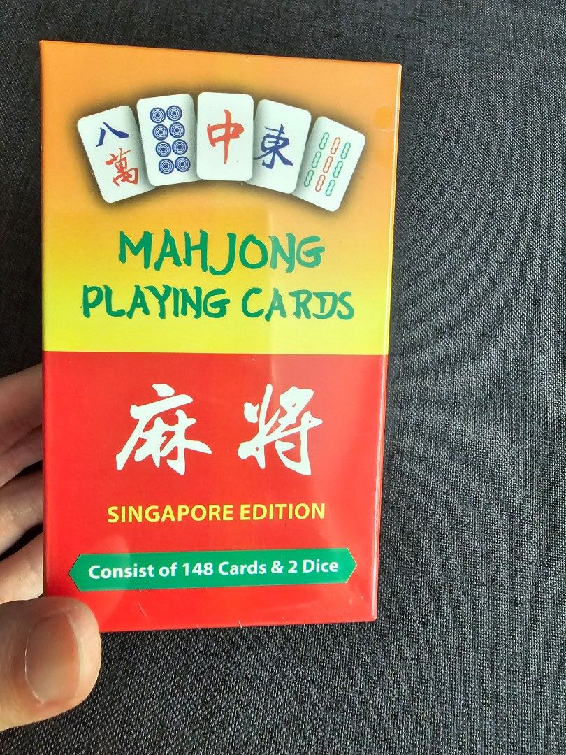 Mahjong Playing Cards, Hobbies & Toys, Toys & Games on Carousell