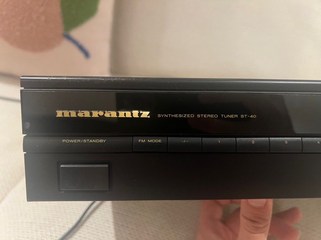 Marantz ST-40 Tuner, Audio, Other Audio Equipment on Carousell