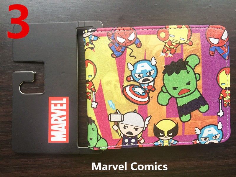 Marvel Characters Wallet for Kids Children, Men's Fashion, Watches ...