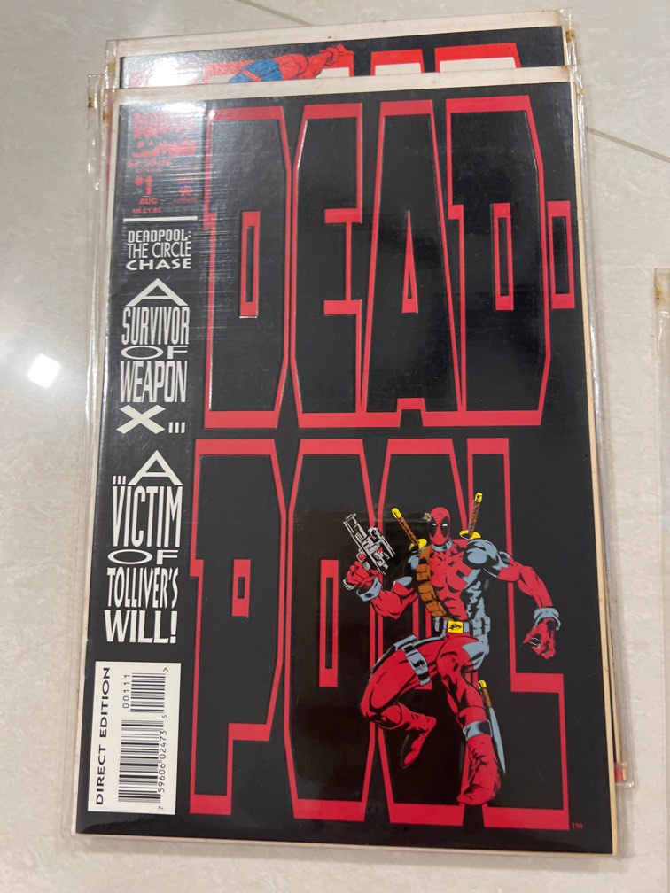 Marvel Dead-pool comics set Xmen, Hobbies & Toys, Books & Magazines ...