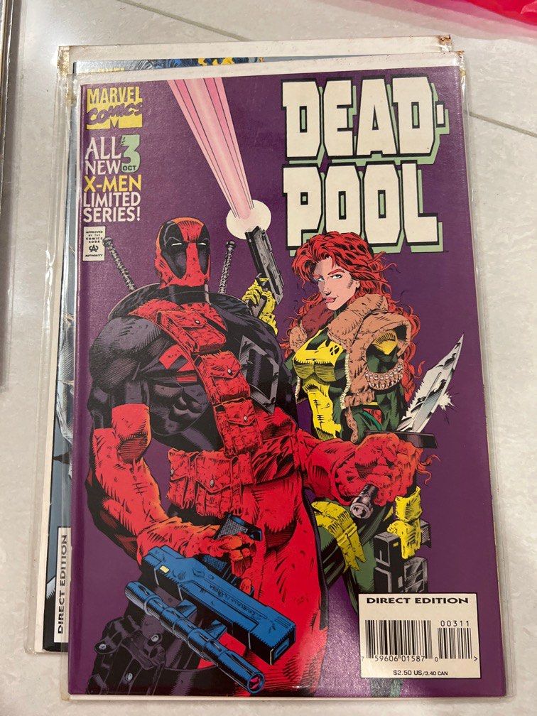 Marvel Dead-pool comics set Xmen, Hobbies & Toys, Books & Magazines ...