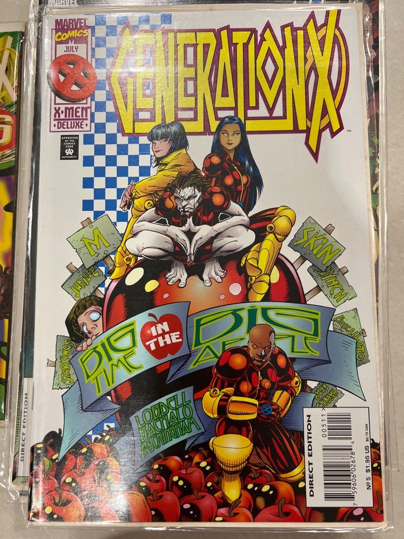 Marvel Generation X comics Xmen set, Hobbies & Toys, Books & Magazines ...