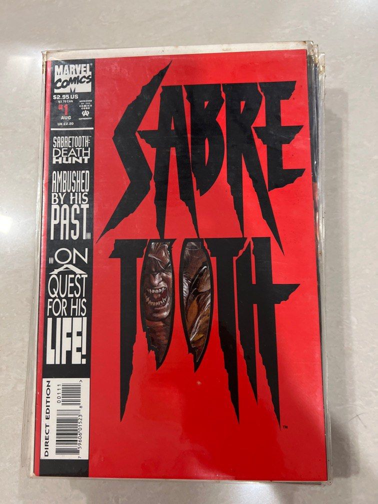 Marvel Sabretooth comics set Death Hunt, Hobbies & Toys, Books ...