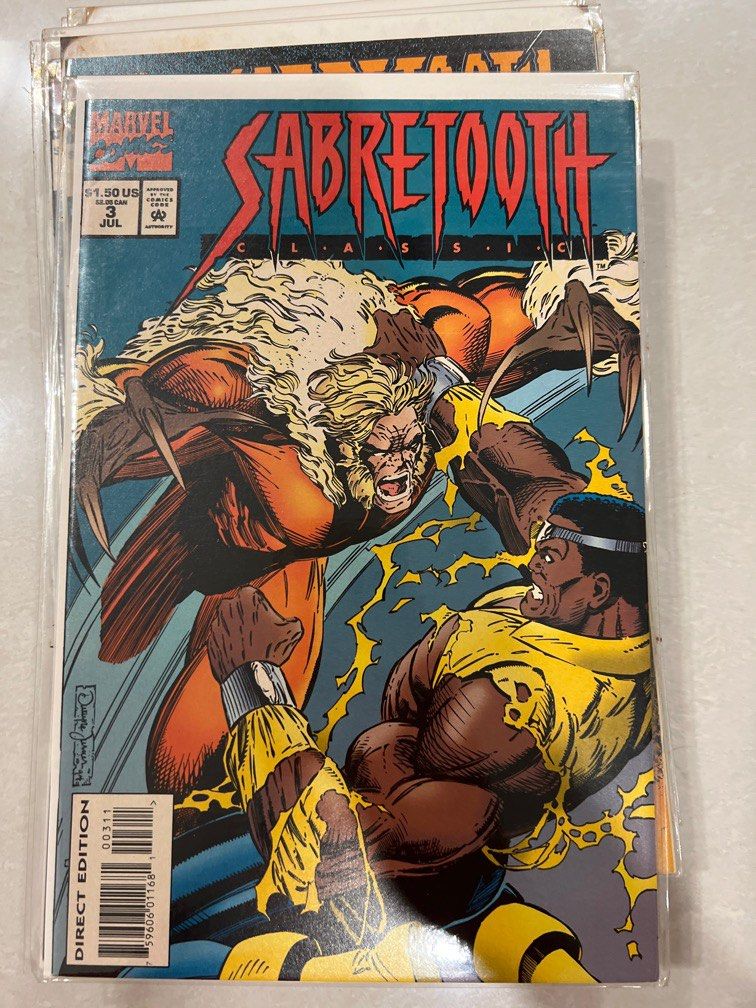 Marvel Sabretooth Xmen Classic set comics, Hobbies & Toys, Books ...