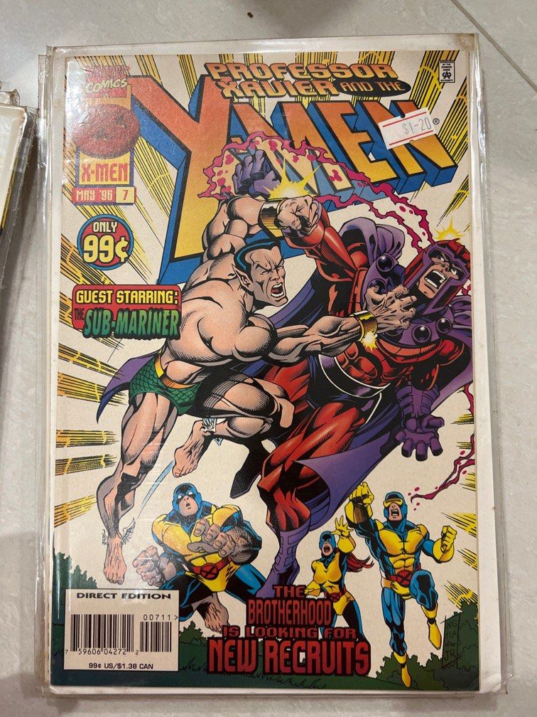 Marvel Xmen Professor Xavier comics, Hobbies & Toys, Books & Magazines ...