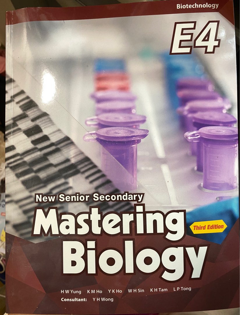 Mastering Biology Book E4, 興趣及遊戲, 書本 & 文具, 教科書 - Carousell