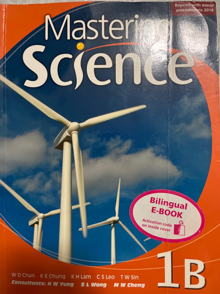 Mastering Science 1B, 興趣及遊戲, 書本 & 文具, 教科書 - Carousell