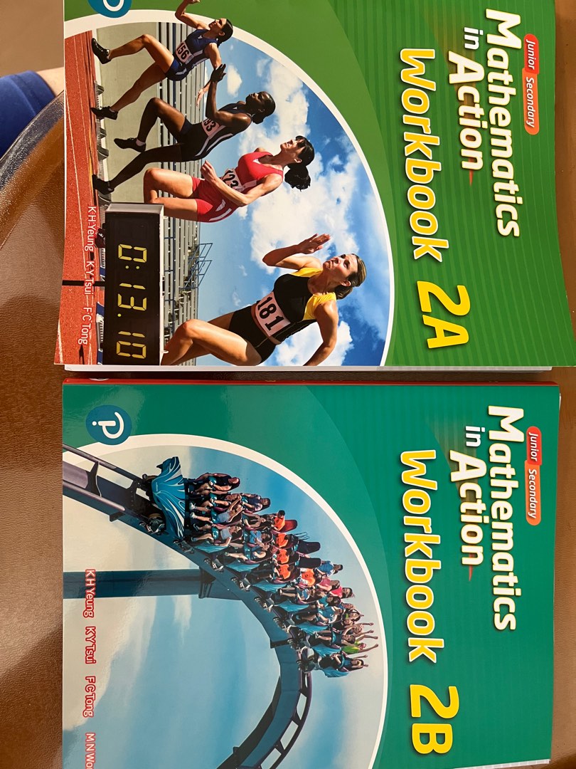 Mathematics in Action workbook 2A2B, 興趣及遊戲, 書本 & 文具, 教科書 - Carousell