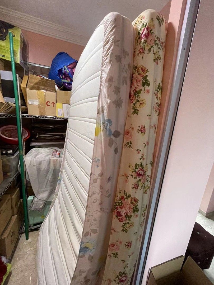 Mattress used by 1 lady tenant only, $10, Furniture & Home Living ...