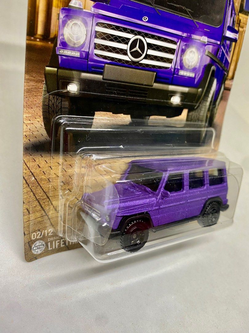 MBX Matchbox MERCEDES BENZ G550 Metallic Purple Germany SUV 70 th 64 ...