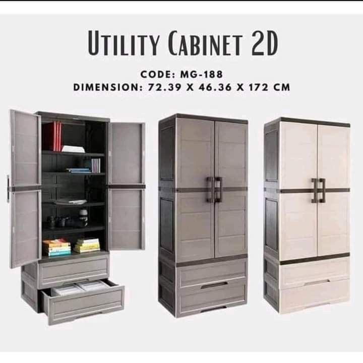 MEGABOX MG-188 CLOSET WITH TWO DRAWERS FOUR DIVIDERS on Carousell