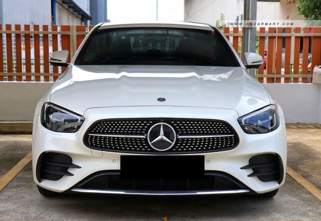 Mercedes Benz Merc E-Class W213 Facelift Original AMG line Front Bumper ...
