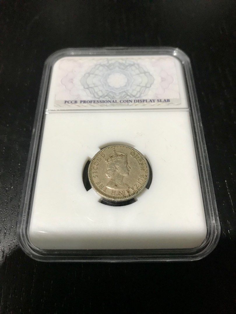 MERDEKA QUEEN ELIZABETH II MALAYA & BRITISH BORNEO BOCOC TEN CENTS 1957 ...