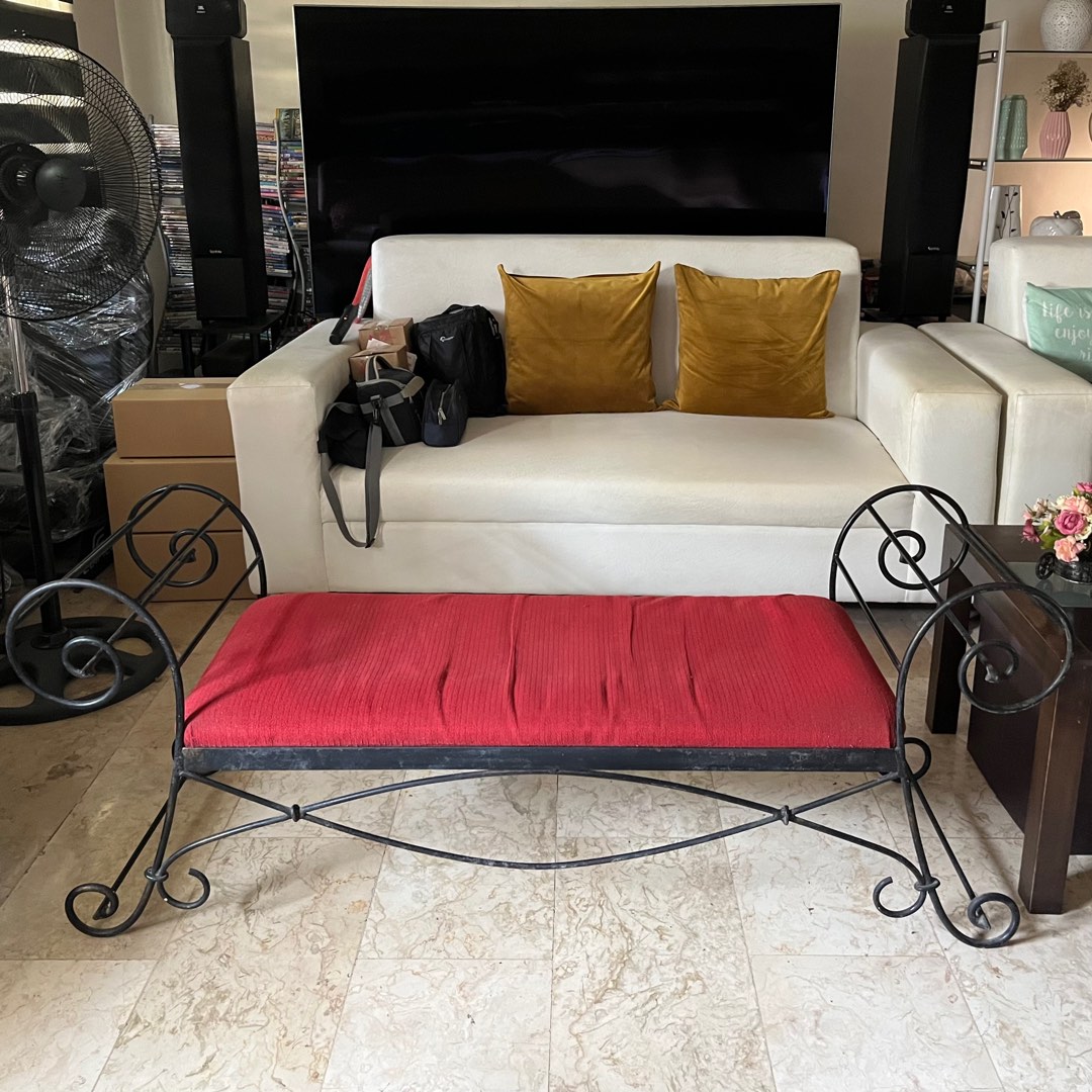 Metal Couch Cleopatra Bench on Carousell