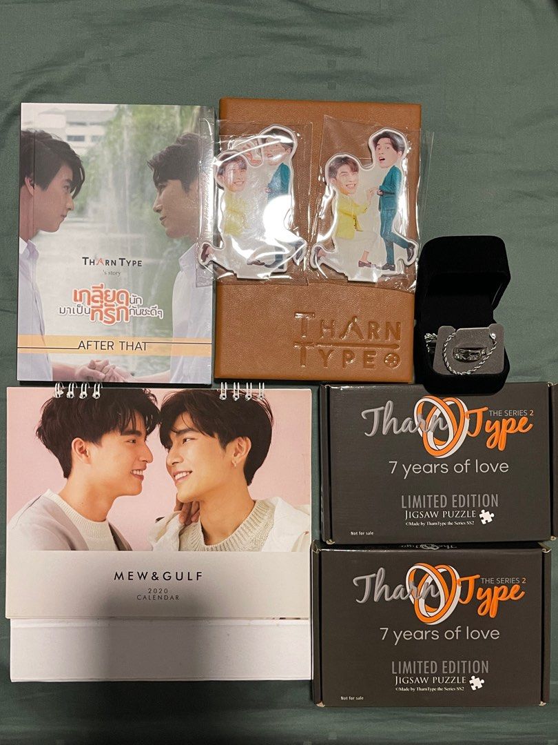 Mew Gulf Tharn Type official merchandise (Photobook, calendar, boxset ...