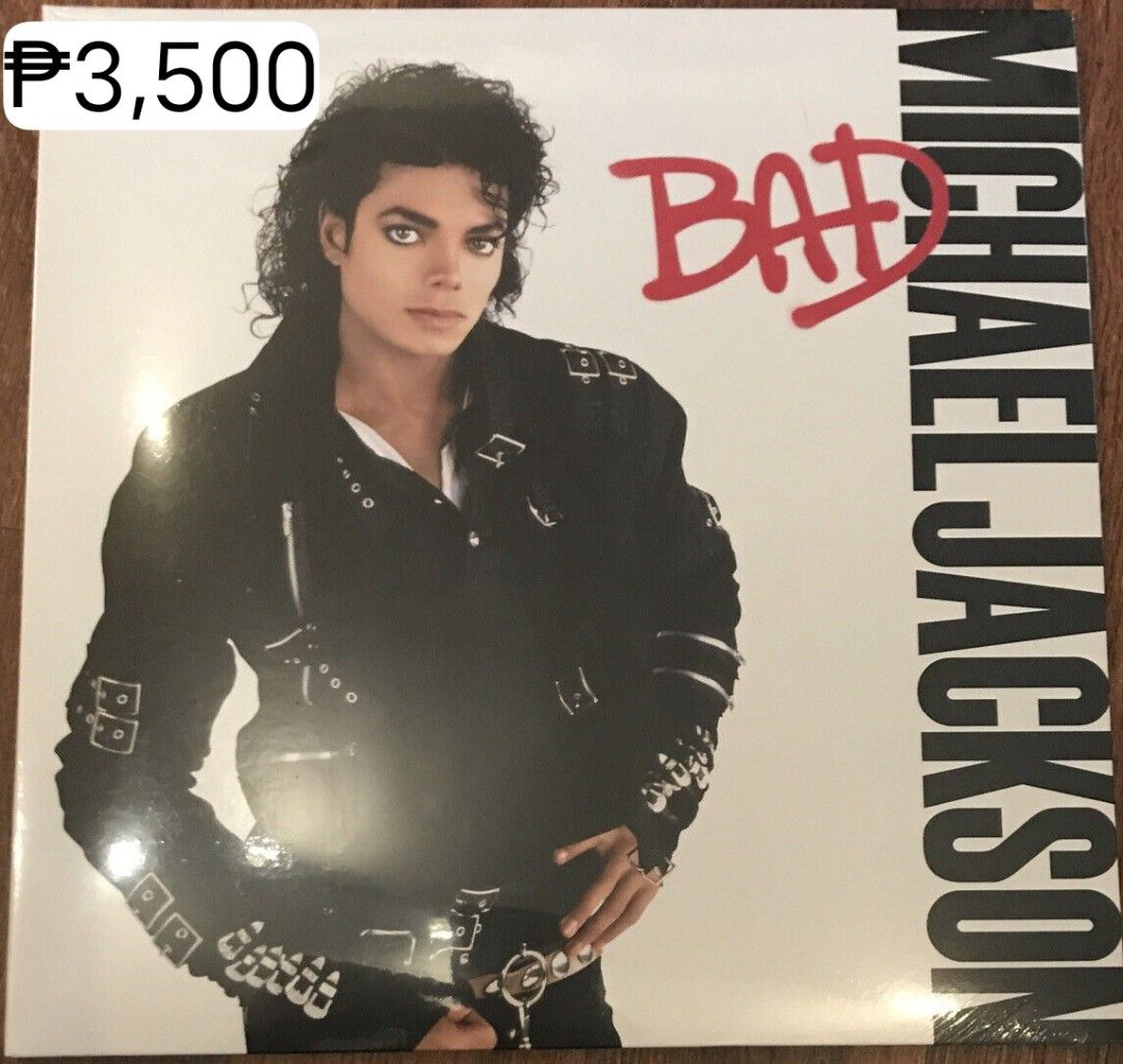 Michael Jackson BAD vinyl record variation on Carousell
