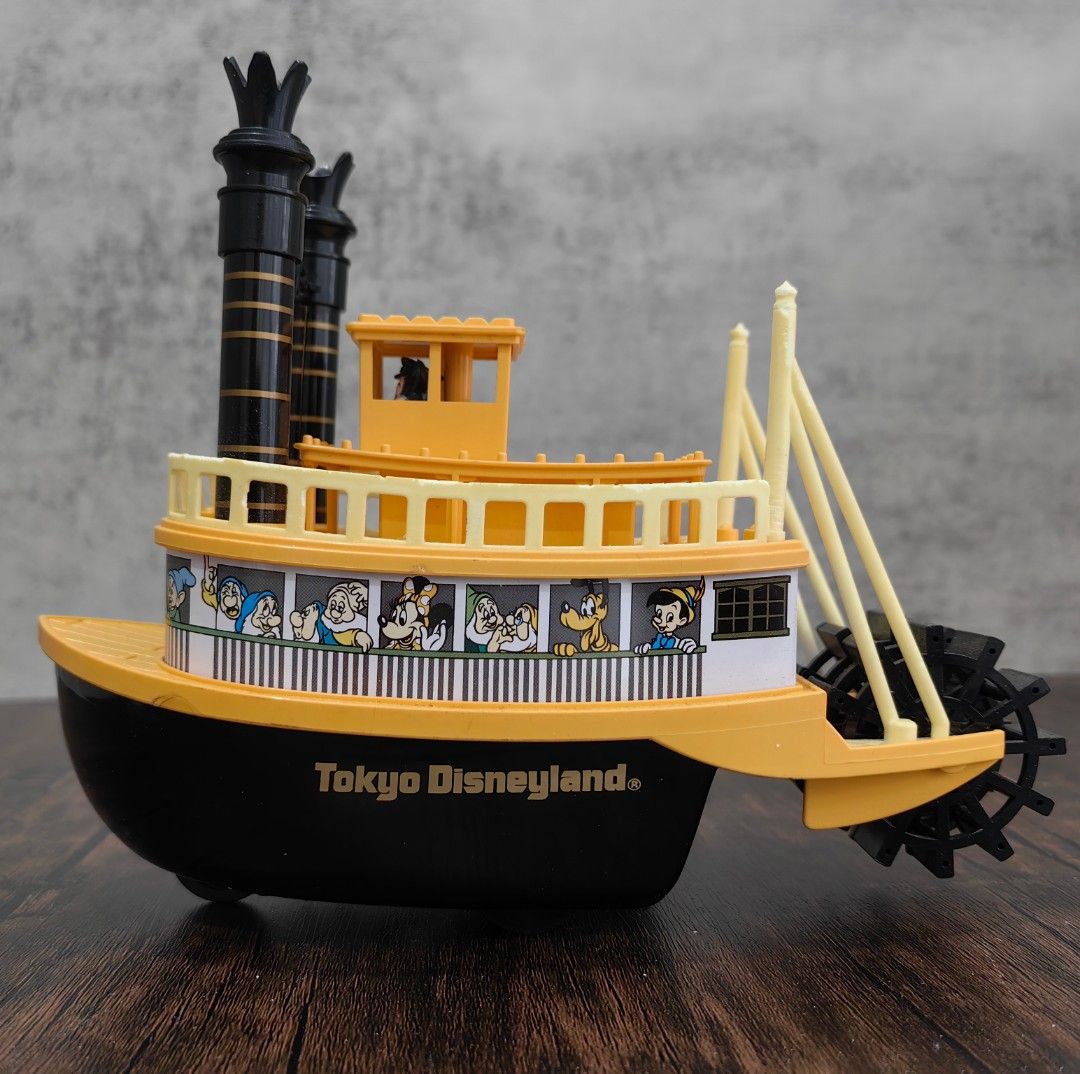 Mickey mouse tin toys vintage steambot disneyland, Hobbies & Toys ...