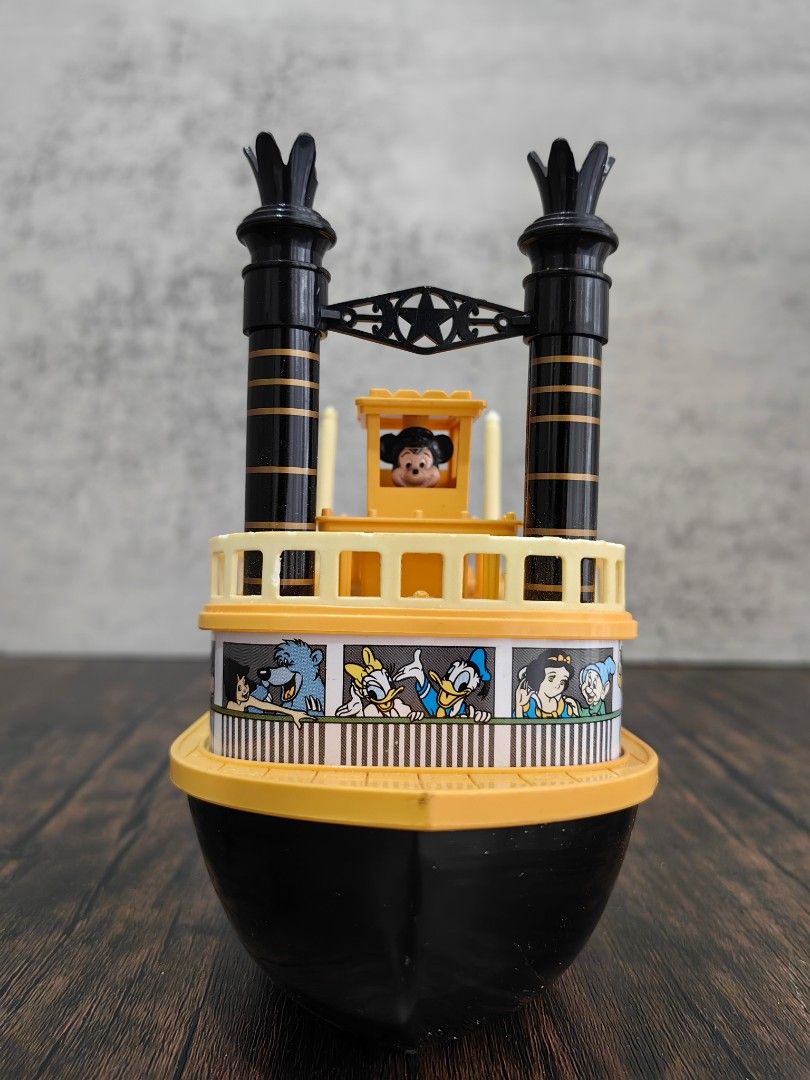 Mickey mouse tin toys vintage steambot disneyland, Hobbies & Toys ...