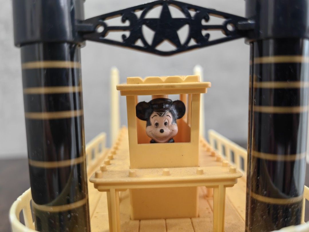 Mickey mouse tin toys vintage steambot disneyland, Hobbies & Toys ...