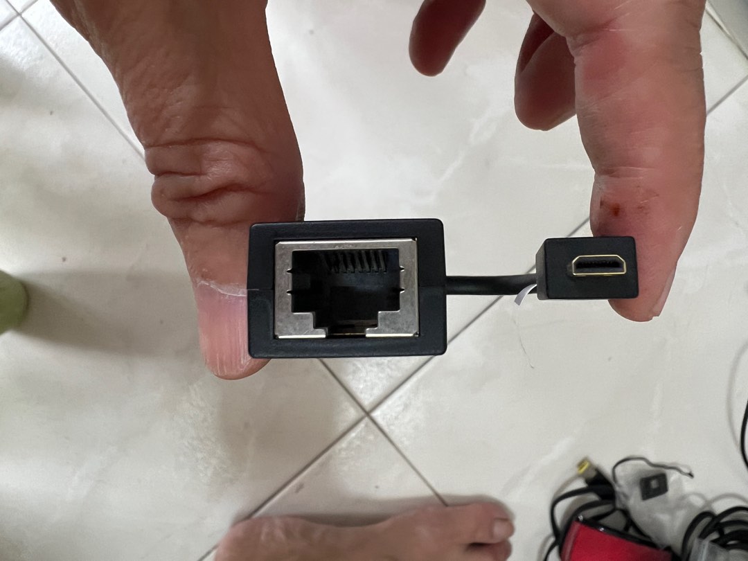 Micro USB to RJ45 network, Computers & Tech, Parts & Accessories ...