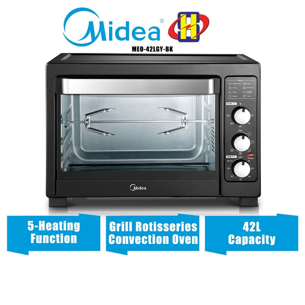 Midea 42L Toaster Oven, TV & Home Appliances, Kitchen Appliances, Ovens ...