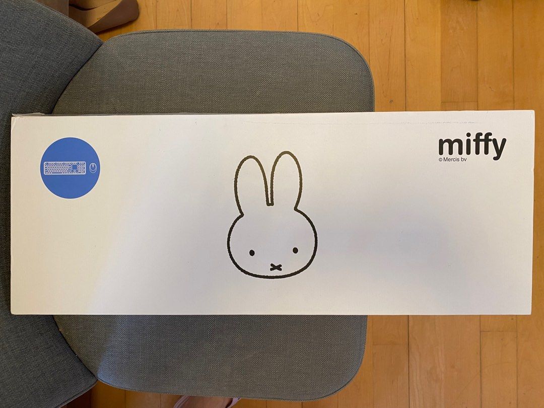Miffy wireless keyboard and mouse , 電腦＆科技, 電腦周邊及配件, 電腦鍵盤及相關產品 - Carousell