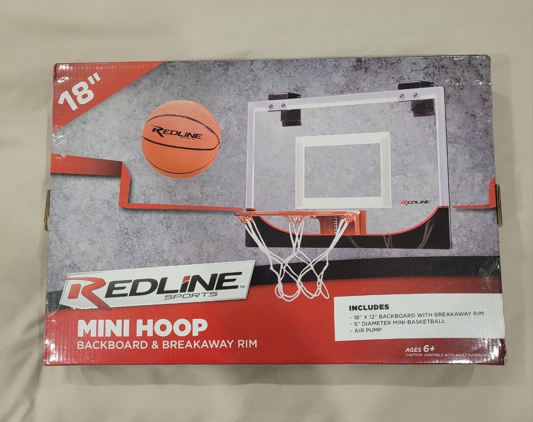 Mini Hoop Backboard and Breakaway Rim, Hobbies & Toys, Toys & Games on ...