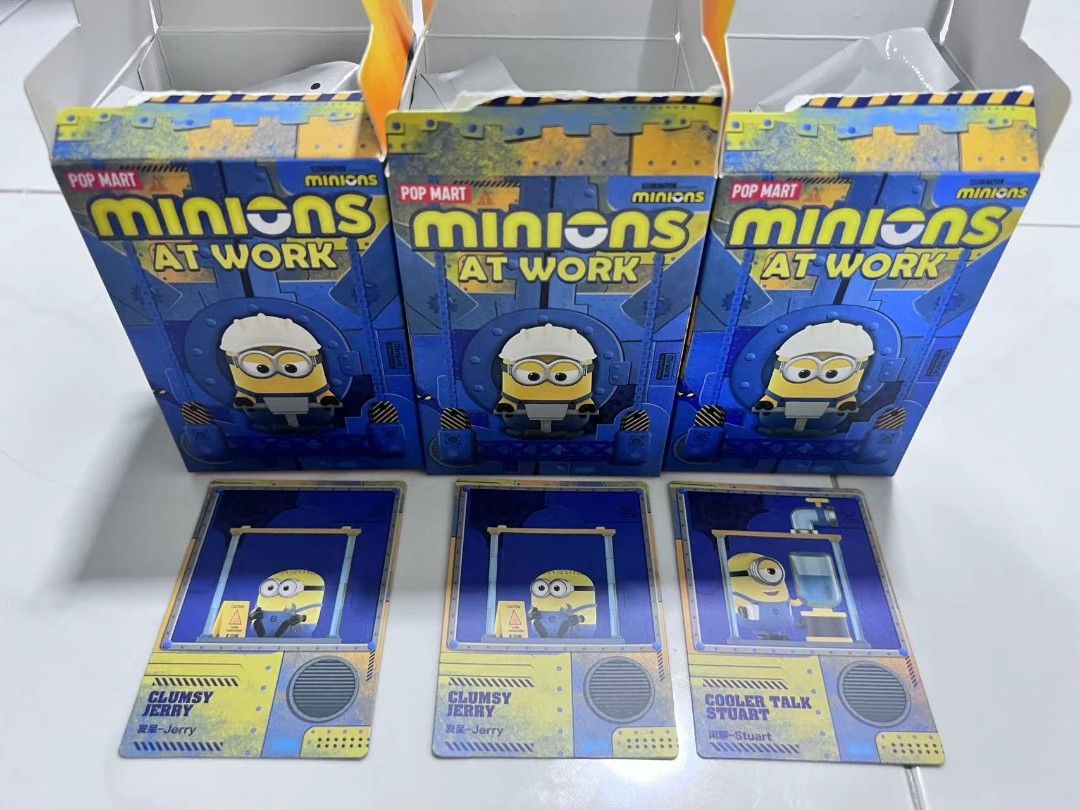 Minions At Work Series, Hobbies & Toys, Toys & Games on Carousell