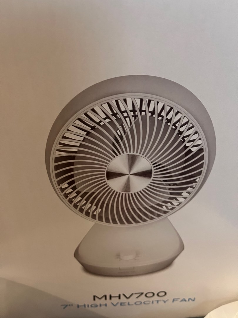 Mistral desk fan RESERVED, Furniture & Home Living, Lighting & Fans ...