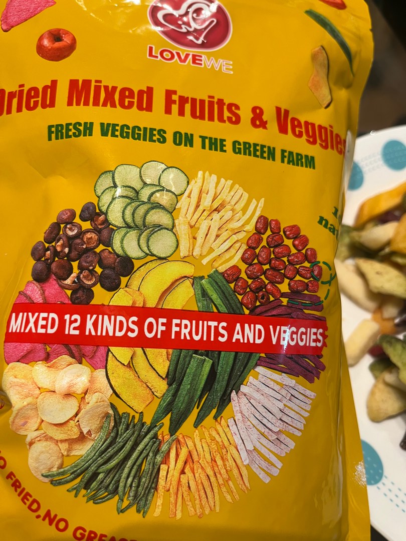 Mixed dried veggies and fruits, Food & Drinks, Packaged & Instant Food ...