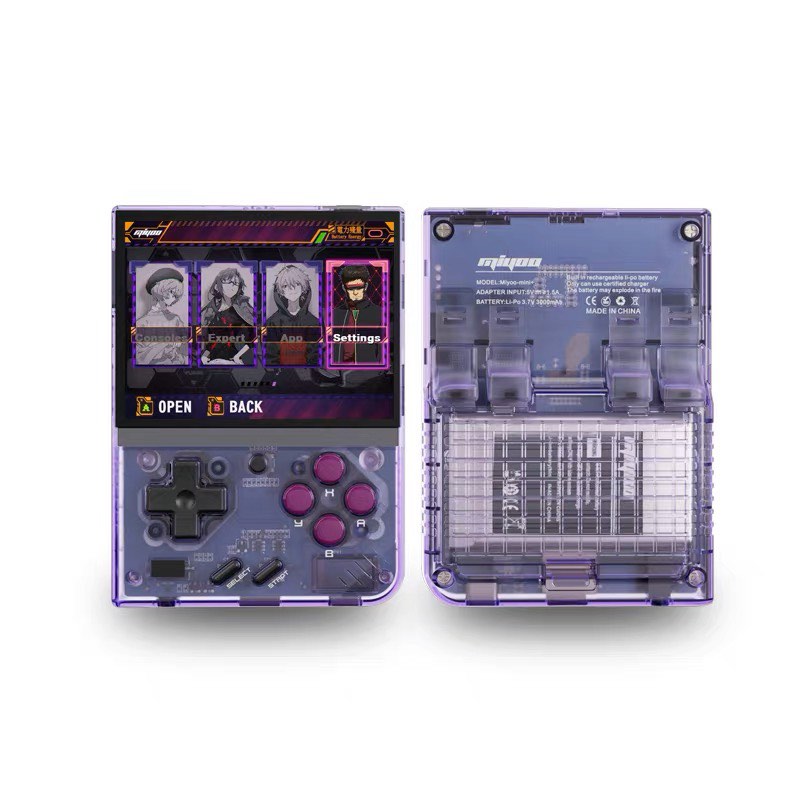 Miyoo Mini + Plus (Purple) + 128GB Game Card, Video Gaming, Video Game ...